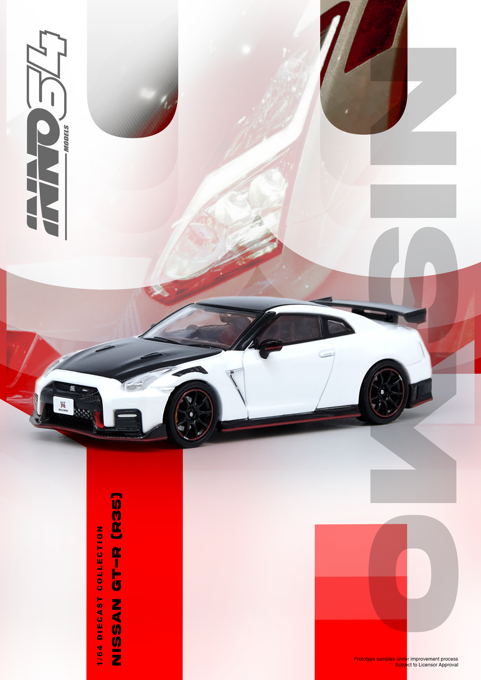 INNO64 Nissan GT-R R35 Nismo – Redline Diecast