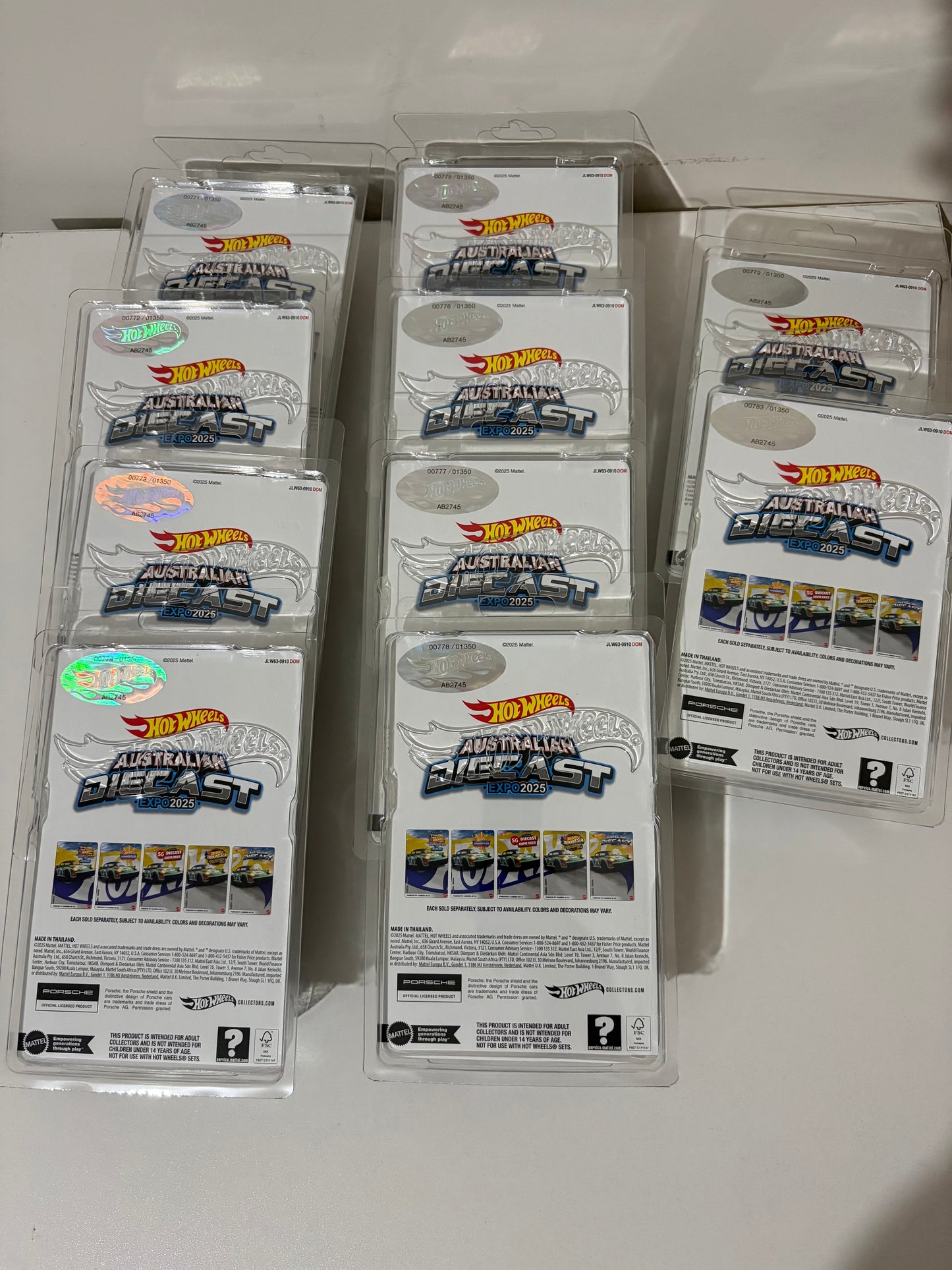 2025 Australian Diecast Expo Hot wheels Porsche 911 Carrera RS 3.8 ...